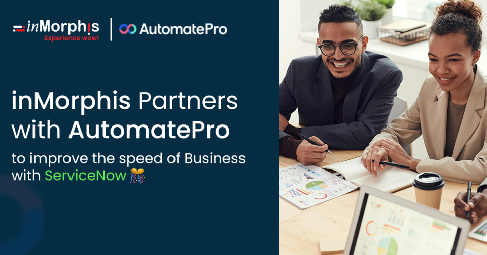InMorphis Partners with AutomatePro to Accelerate Business Velocity